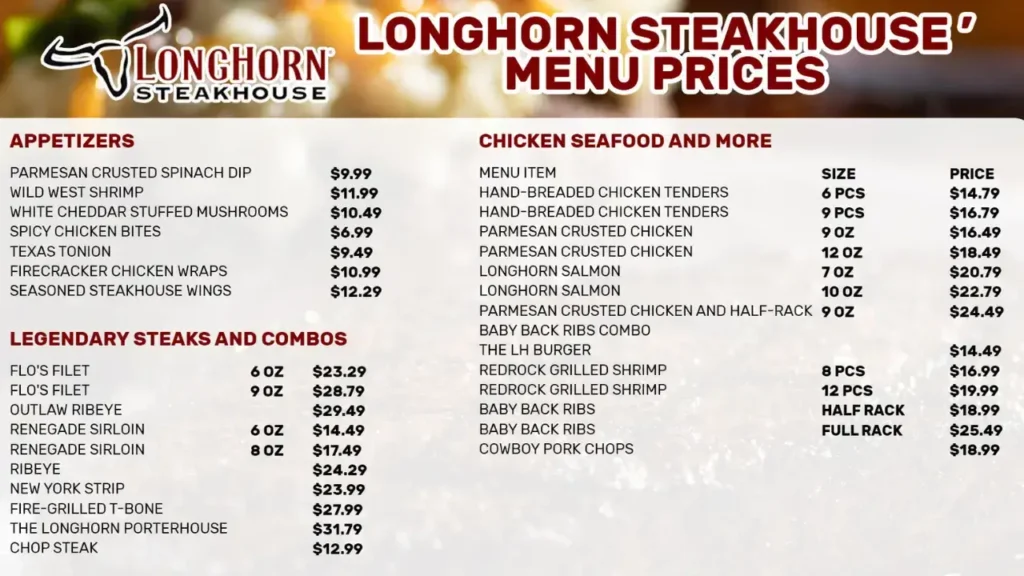 Longhorn Lunch Hours Opening And Closing Hours 2024 Longhorn Lunch Hours Opening And Closing Hours 2024
